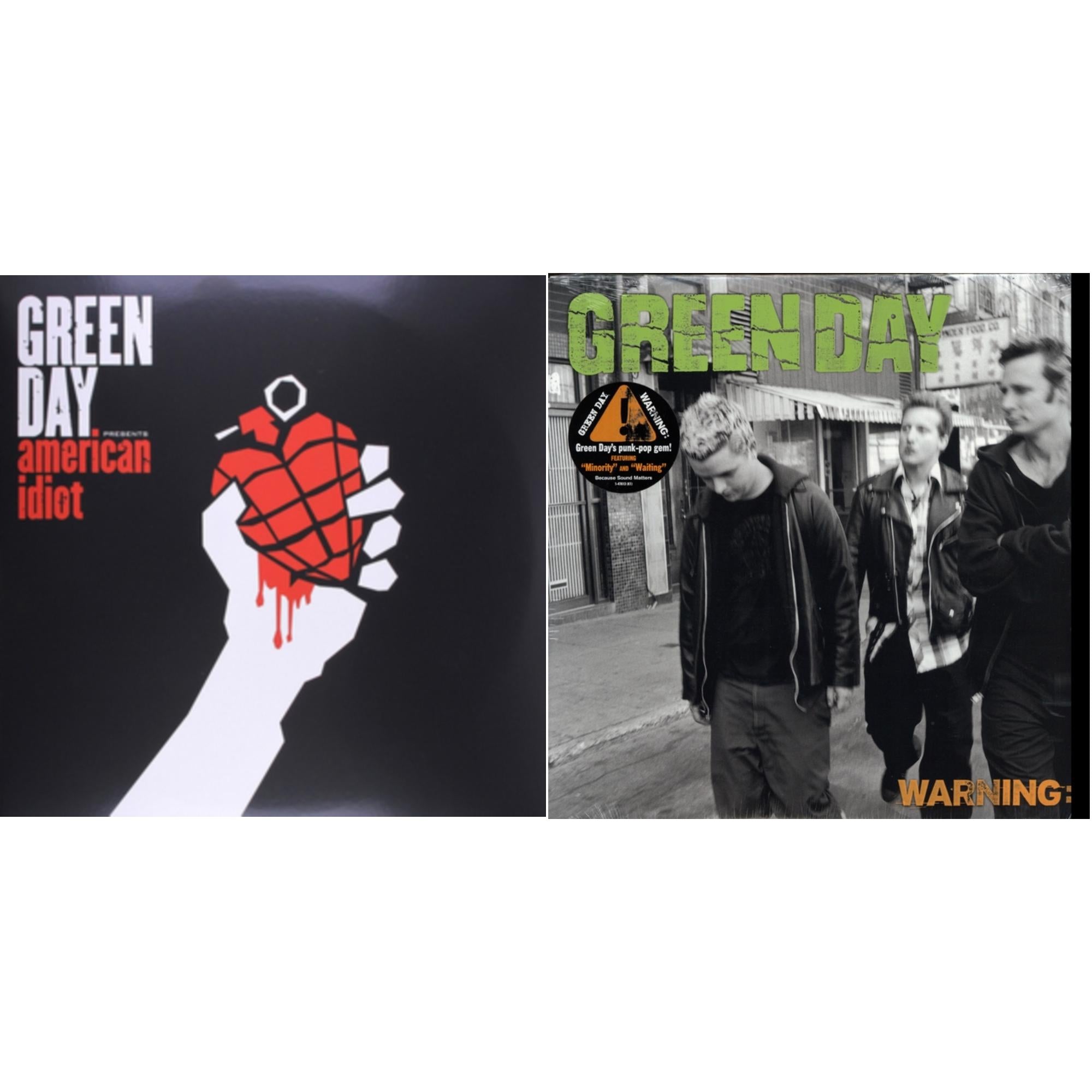American Idiot & Warning [LP Vinyl Bundle] - Walmart.com