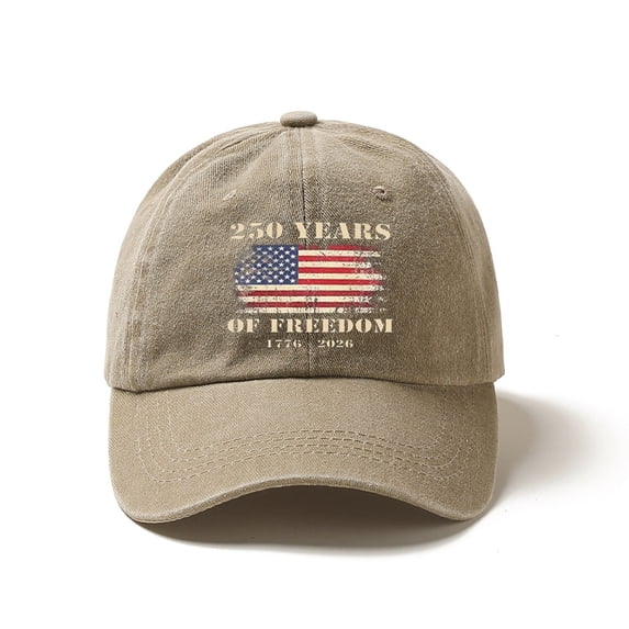 American Independence 250th Anniversary Baseball Cap | 1776-2026 ...