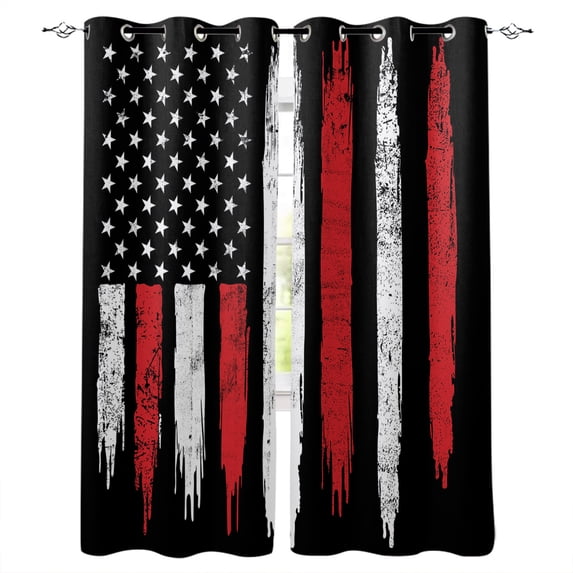American Independence Day Blackout Curtains for Bedroom/Living Room ...