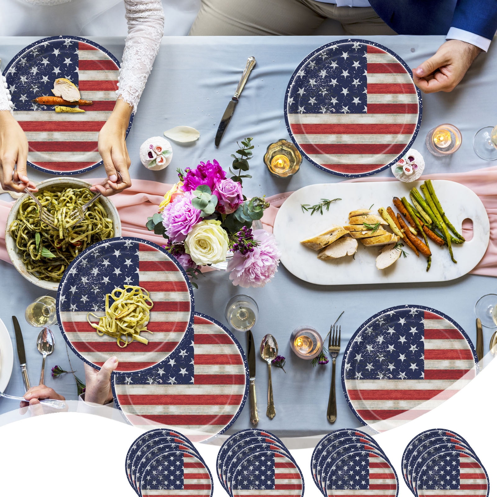 American Independence Day Party Supplies, Disposable Napkins Paper ...