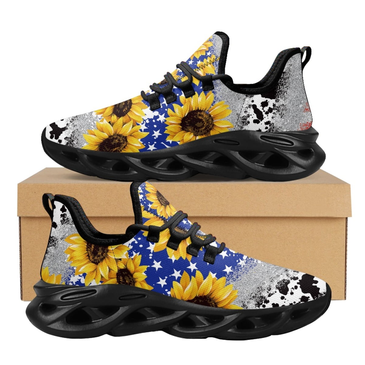 American Independence Day Sneakers Girls Boys Casual Mesh Shoes ...