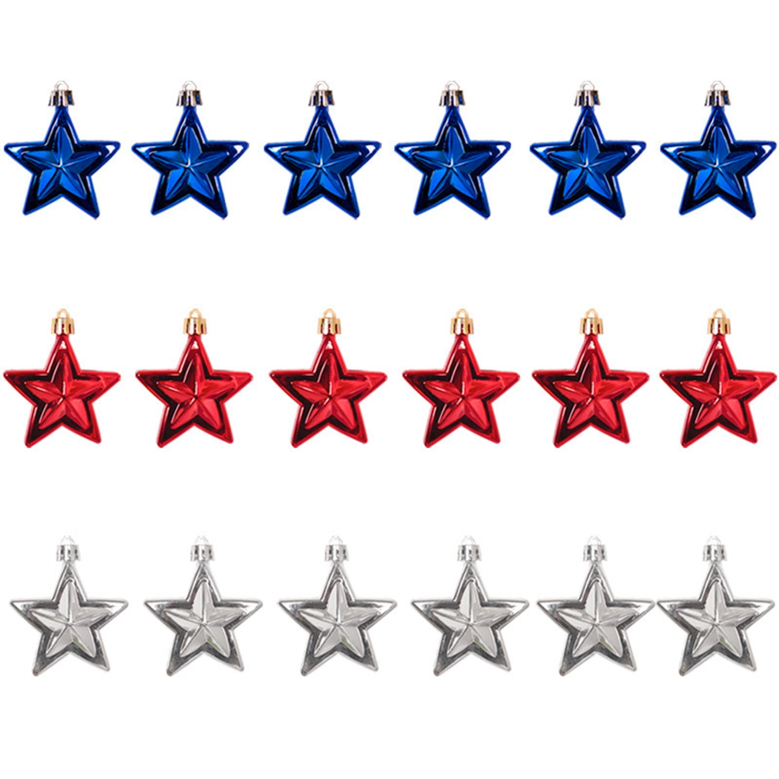 American Independence Day Table Decorations Set, 3 Inch Red, White And ...