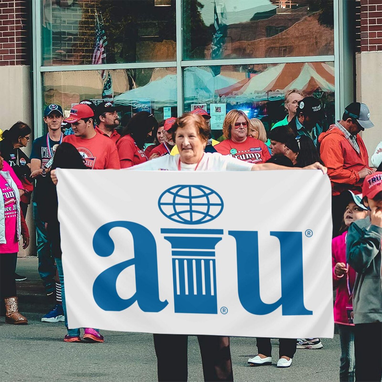 American Intercontinental University Logo Flag 3x5 FT Holiday Banner ...