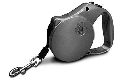 American Kennel Club AKC Metallic Double Lock Retractable Safety Leash ...
