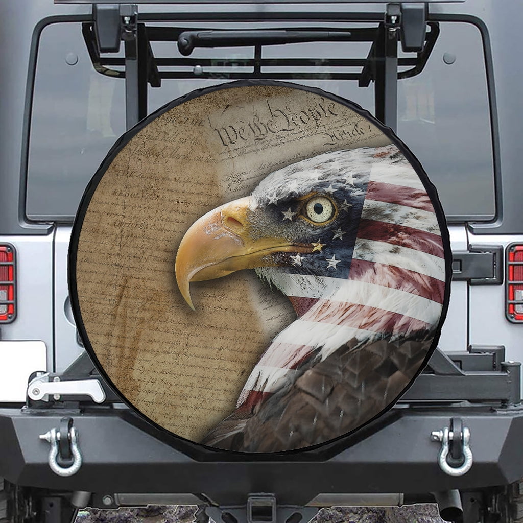 American Land Of Liberty Waterproof Fabric Spare Tire Cover, American ...