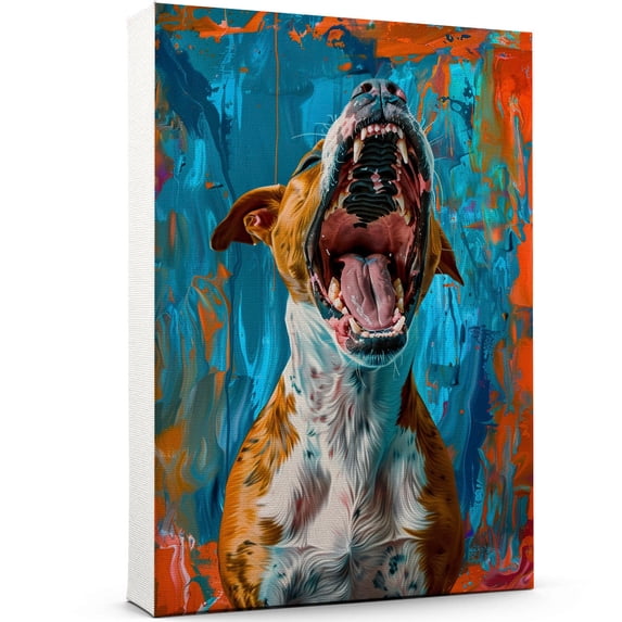 American Leopard Hound Dog Art Print Poster - American Leopard Hound ...