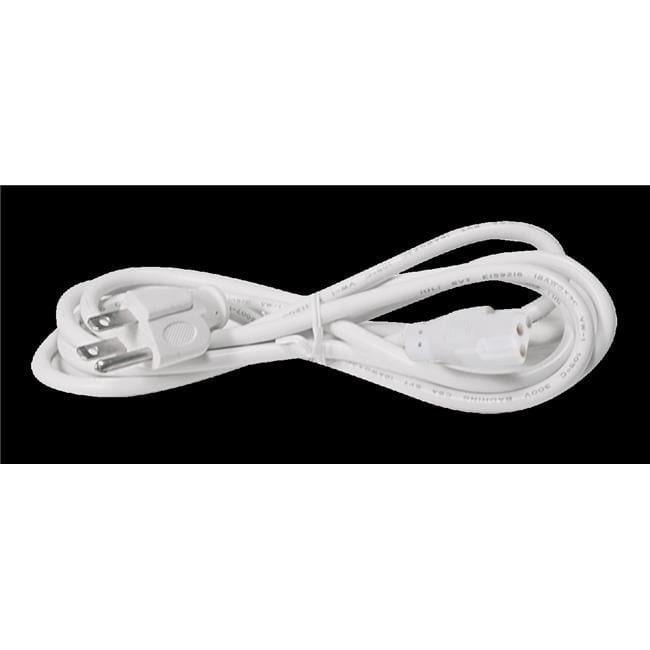 American Lighting 5LCS-PC6-WH 120V AC Power Cord for LED 5 Complete ...