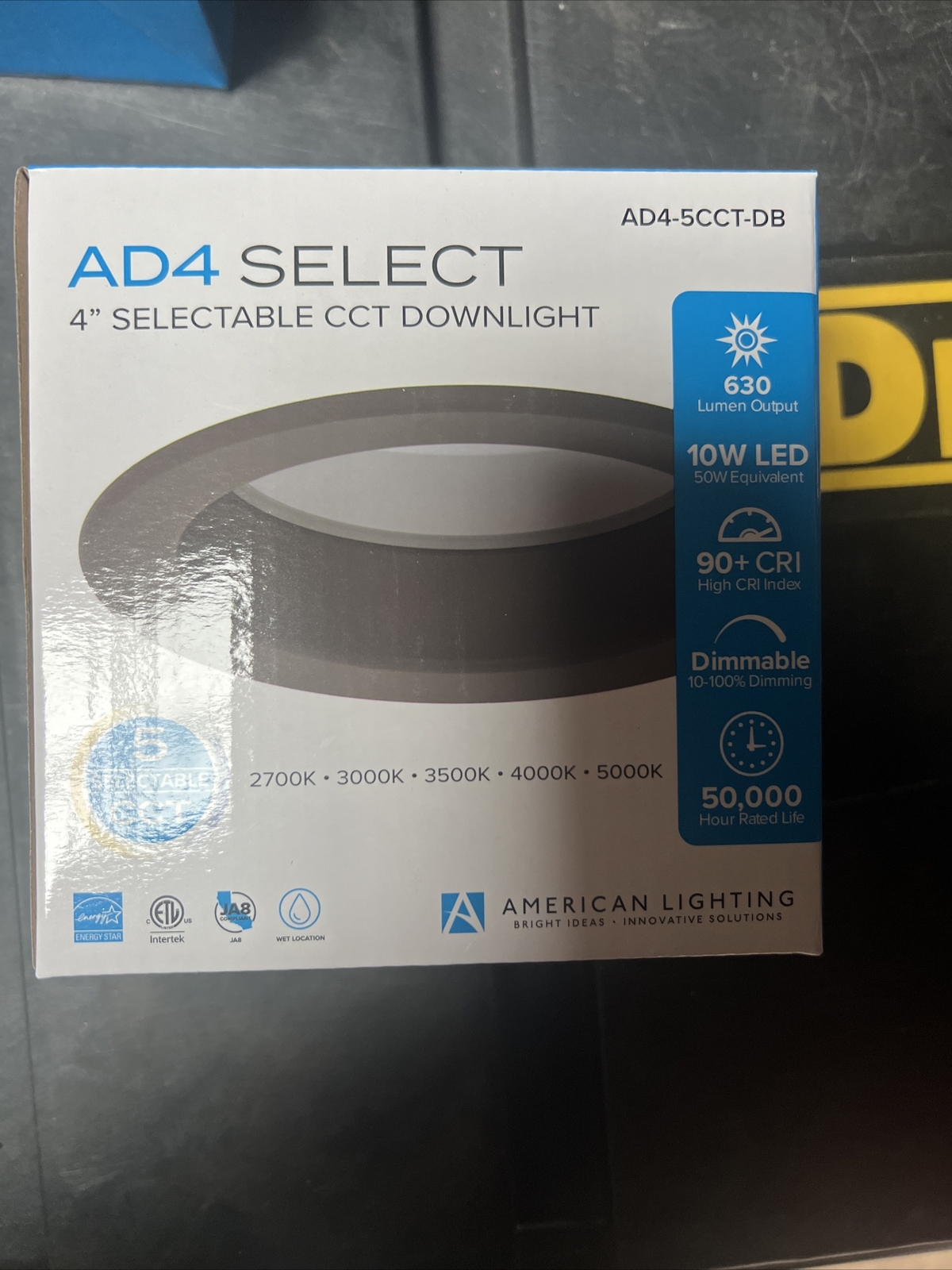 American Lighting AD4-5CCT-DB Recessed Trims Recessed Lights(set Of 5 ...