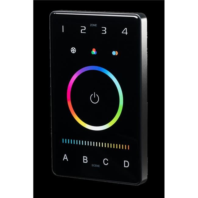 American Lighting DMX RGBTW Control Touch Panel - Wall Mount - Use with ...