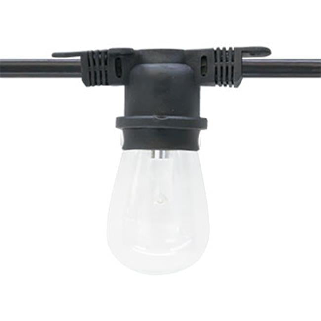 American Lighting LS2-M-24-48-BK ETL Commercial Grade Light String ...
