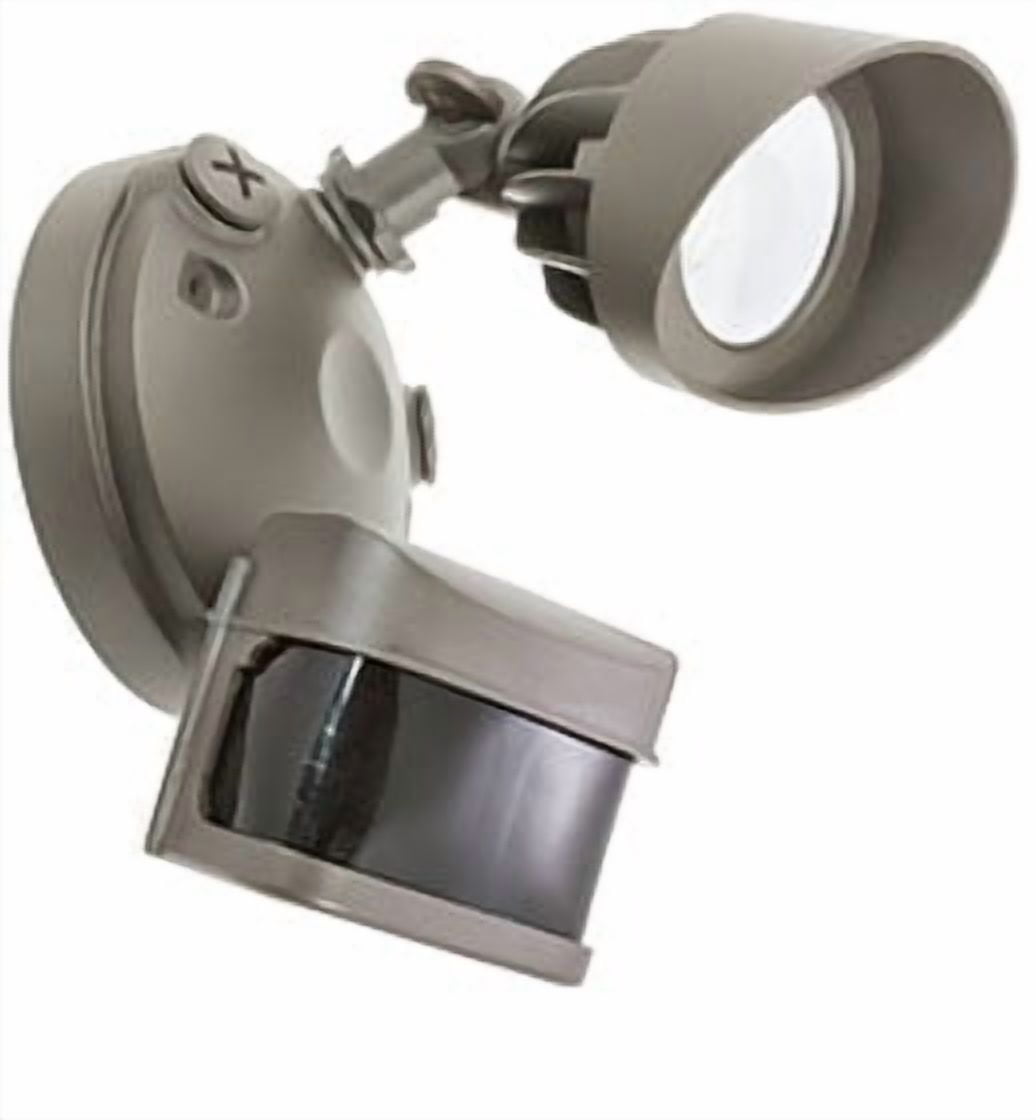 American Lighting LED Panorama Sentry Single Security Flood Light with ...