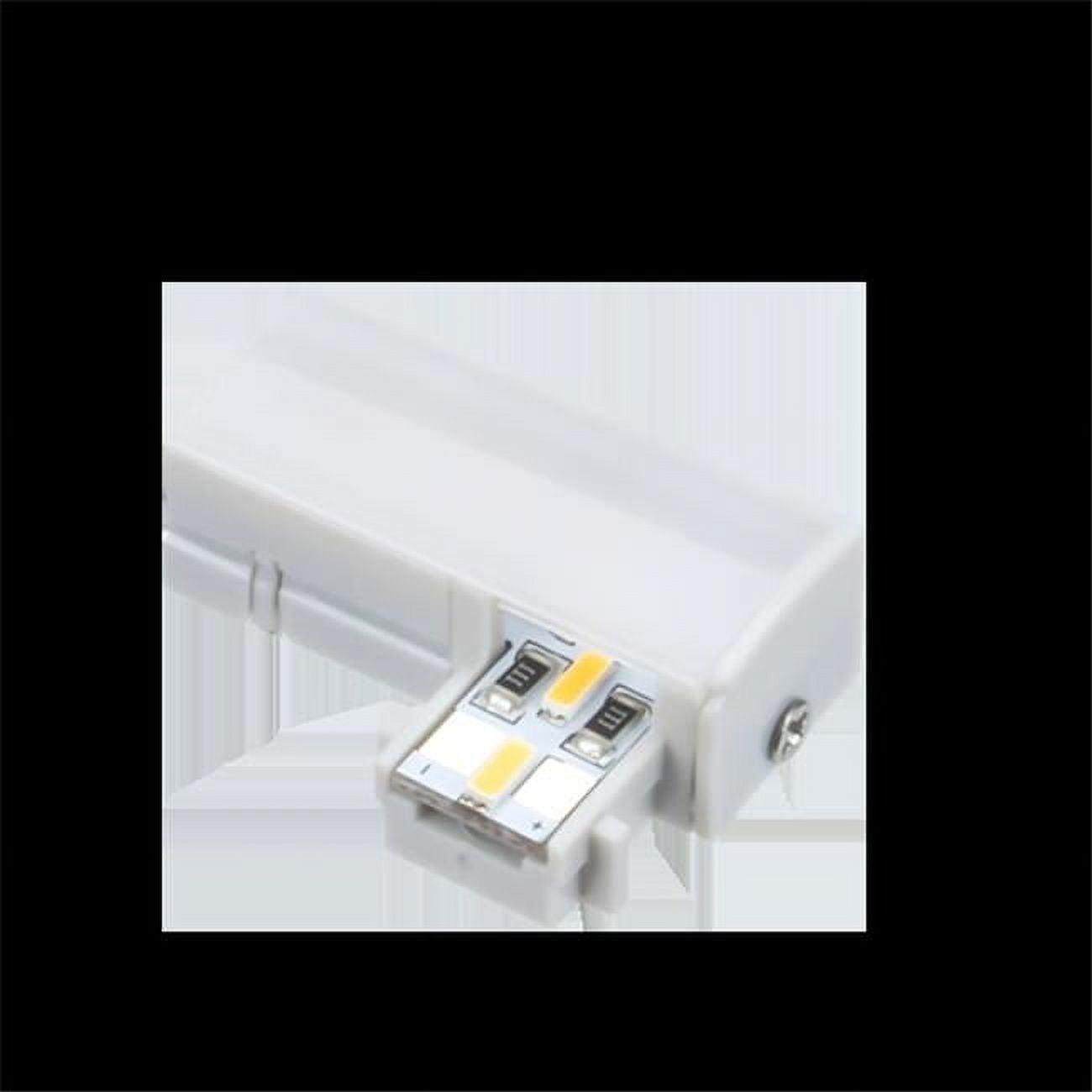 American Lighting MLINK-L MicroLink L Connector - Left, White - Walmart.com