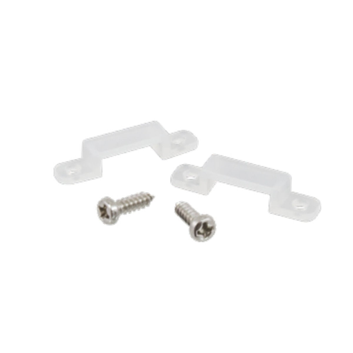 American Lighting Tl-Clips-15 Trulux Tape Light Mounting Clips - Clear ...