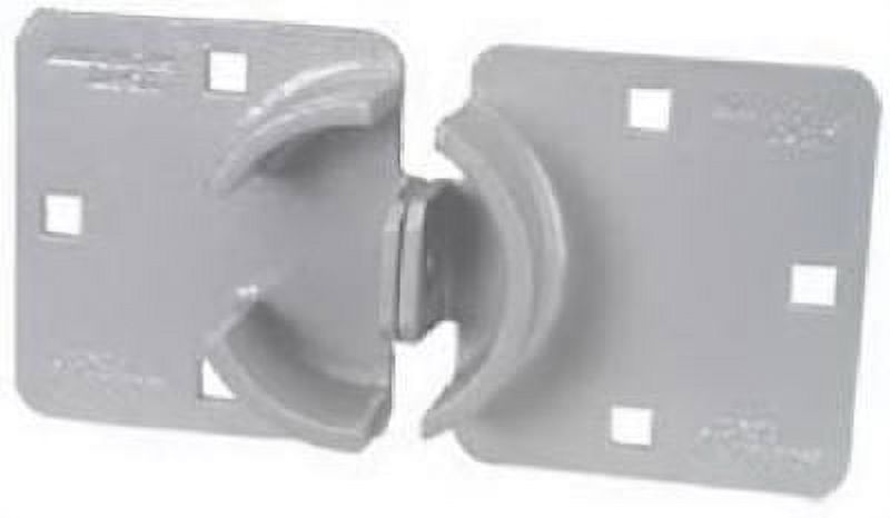 American Lock 6 Square Hole Chrome Heavy Duty Hasp, Each - Walmart.com