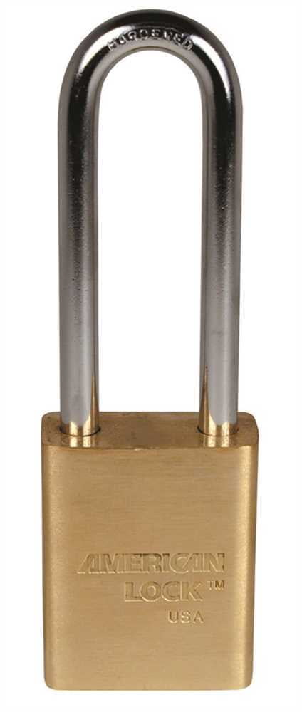 American Lock A3561WO Shackle SFIC Best Prep 2" Shackle Brass - Walmart.com