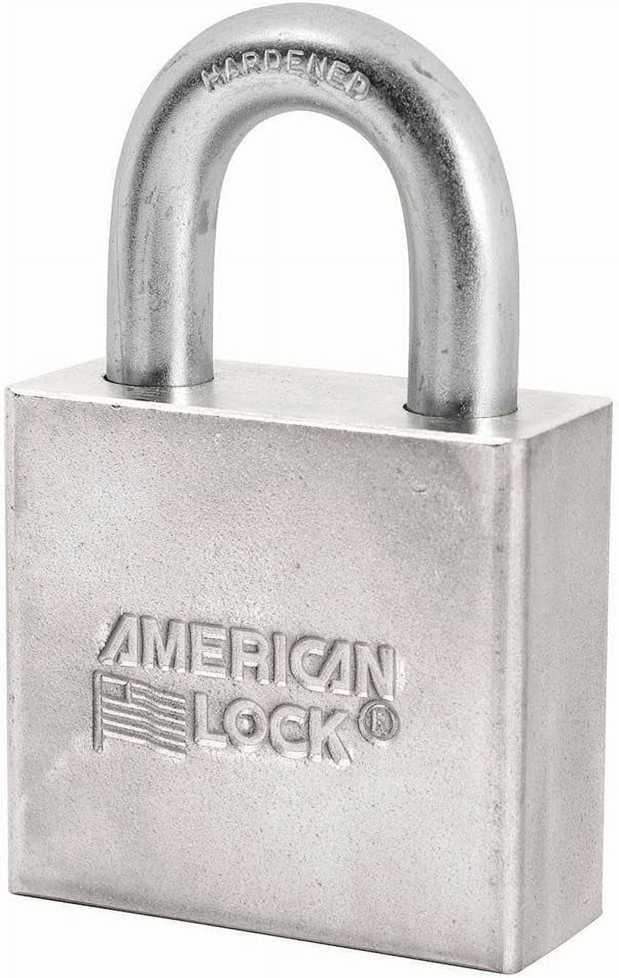 American Lock A50KA Solid Steel Padlocks - Walmart.com