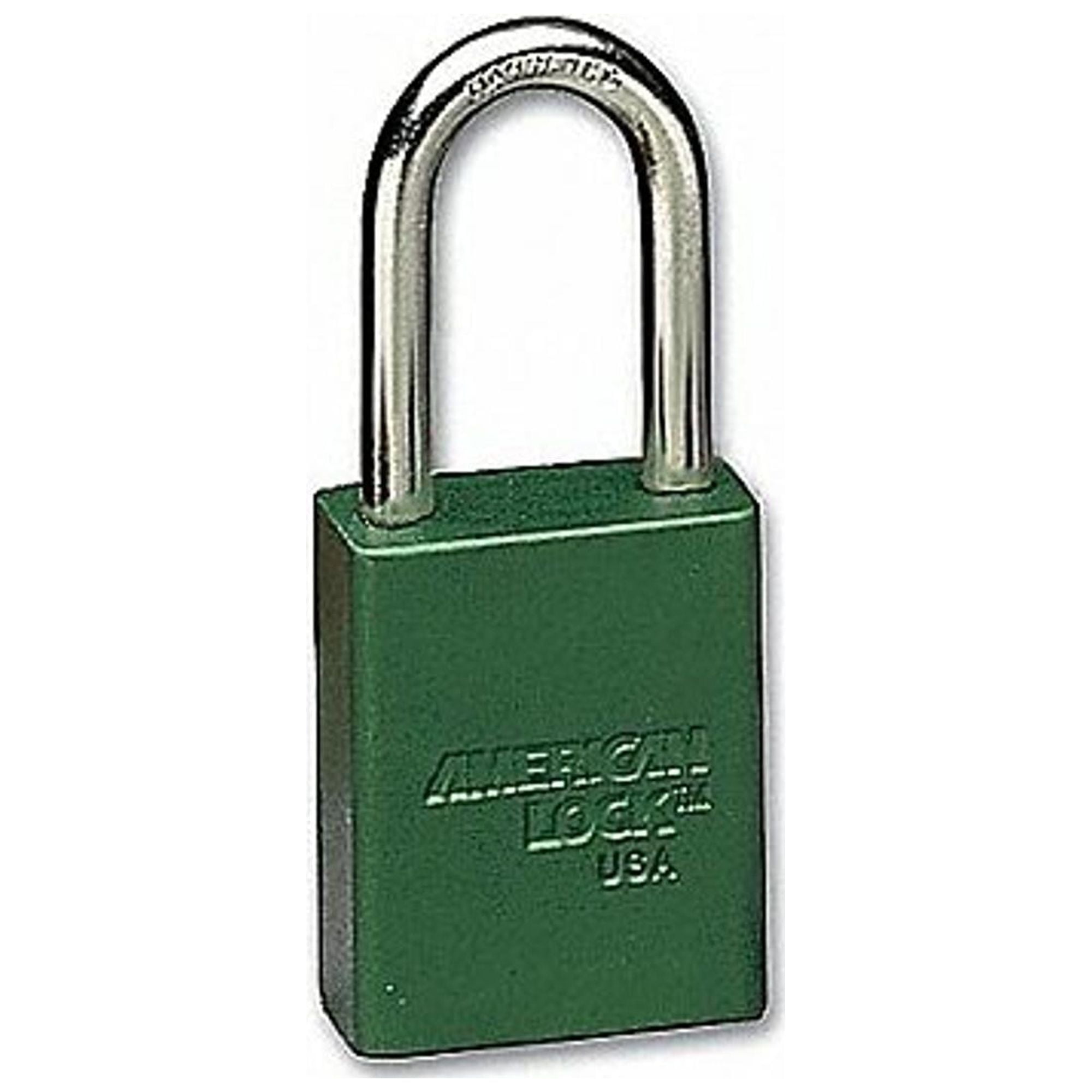 American Lock Lockout Padlock,KA,Green,1-7/8"H,PK12 A1106KAGRN SETOF12 ...