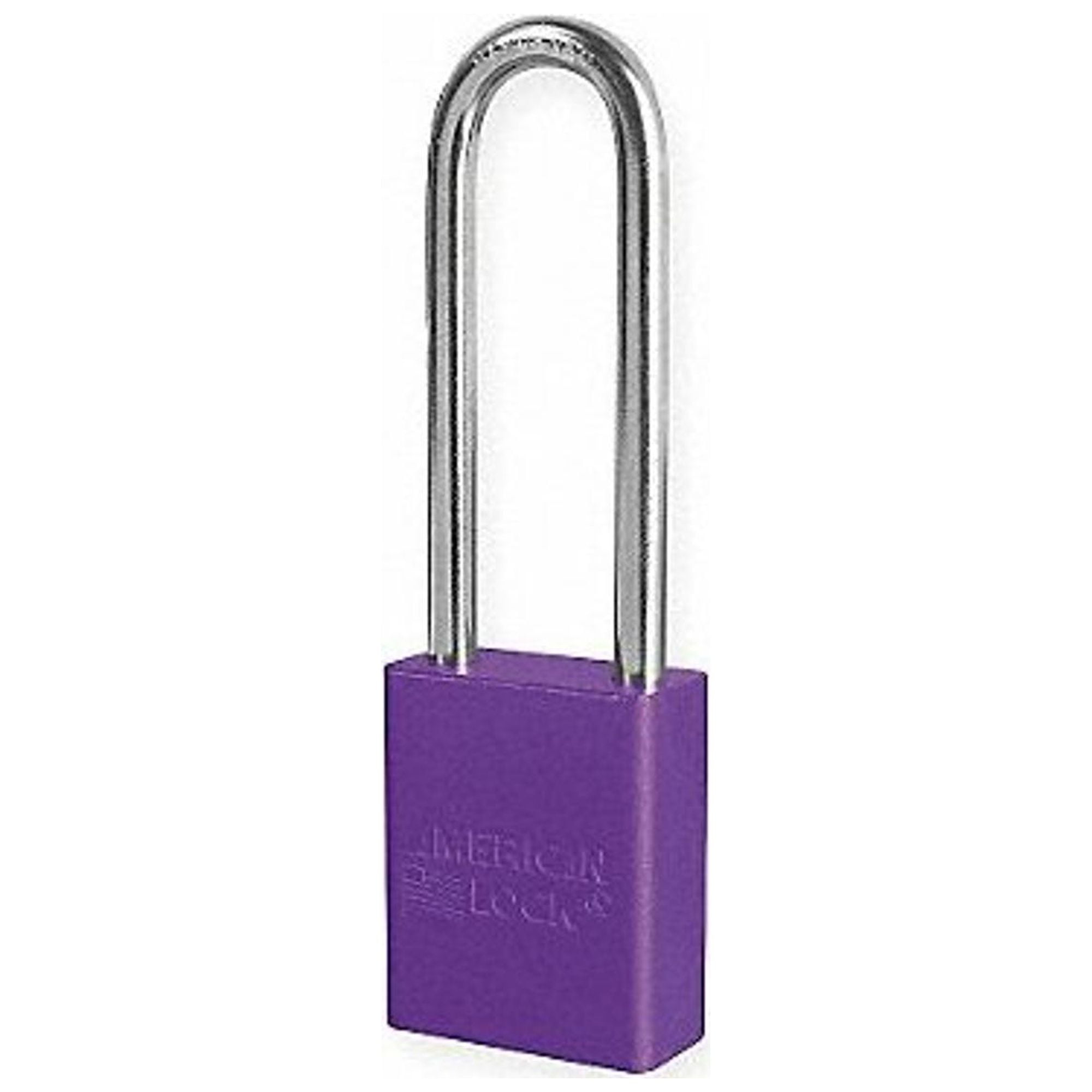 American Lock Lockout Padlock,KA,Purple,1-7/8"H A1107KAPRP - Walmart.com