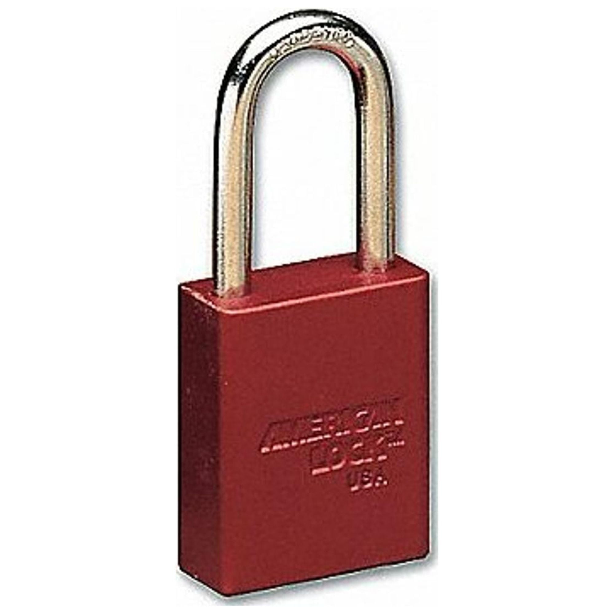 American Lock Lockout Padlock,KA,Red,1-7/8"H,PK12 A1106KARED SETOF12 ...