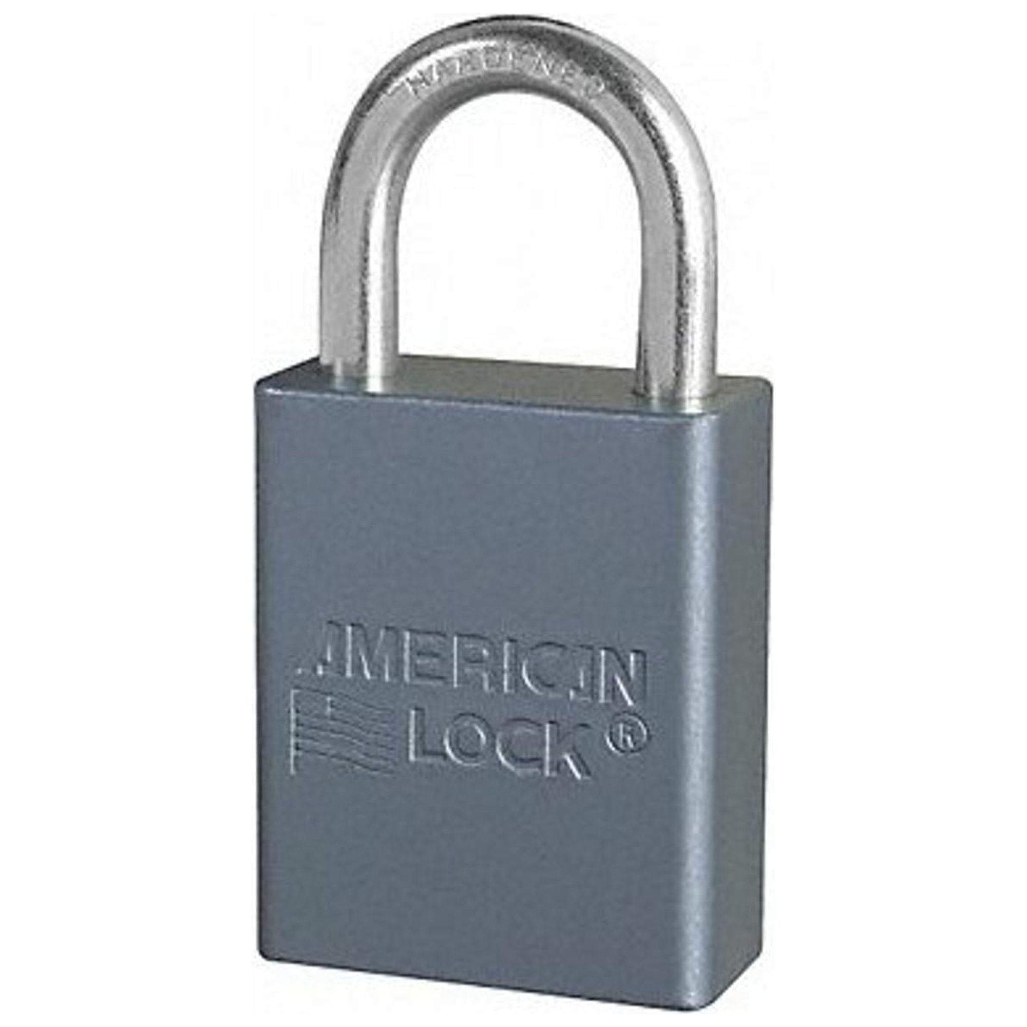 American Lock Lockout Padlock,KA,Silver A30KA - Walmart.com