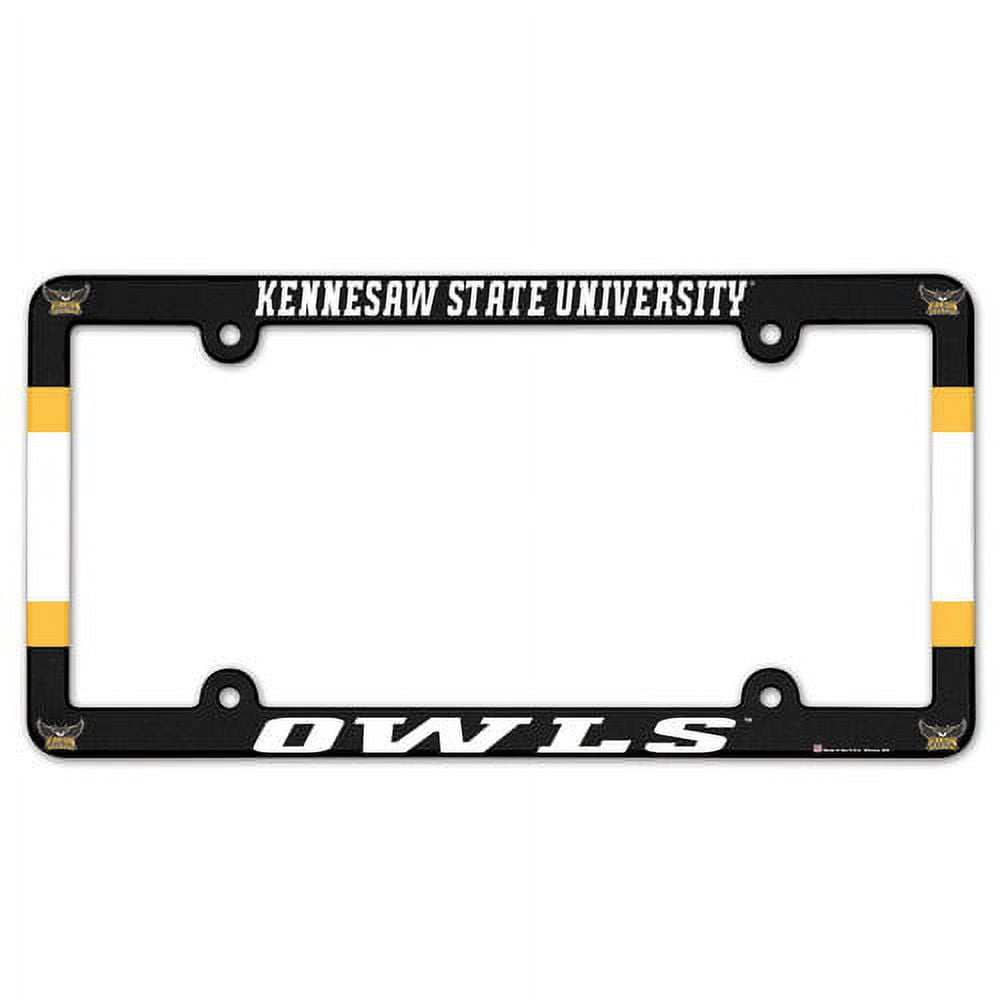American Logo Products Kennesaw State Owls License Plate Frame ...
