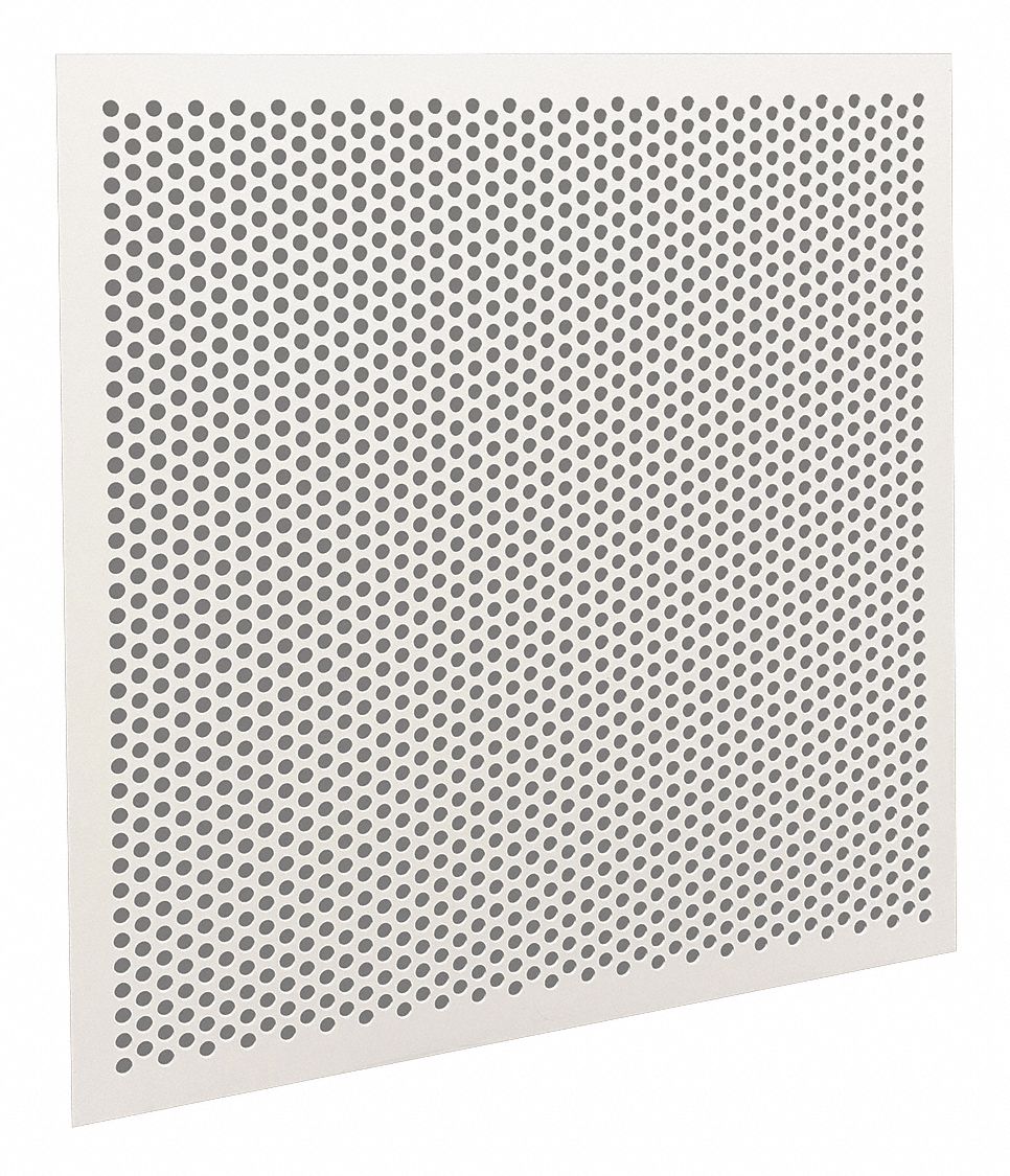 American Louver Perforated Diffuser,Square,Plastic,PK2 STR-PERF-2238 ...