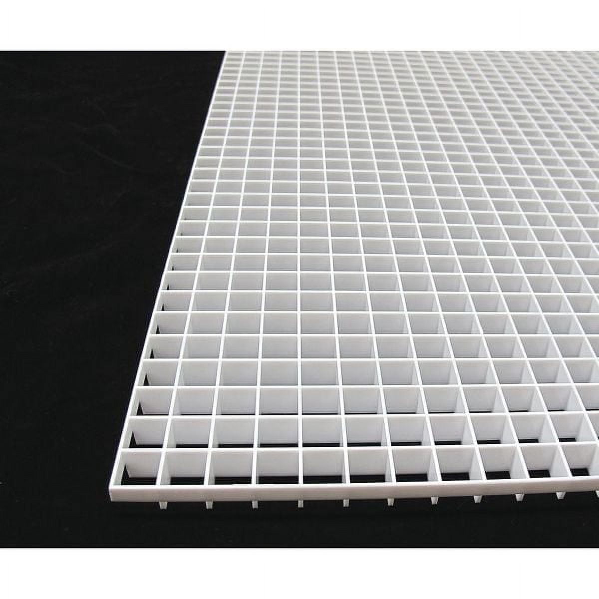 American Louver Return Air Grille,White,3/8" D,PK5 TC-24-2448-5PK ...