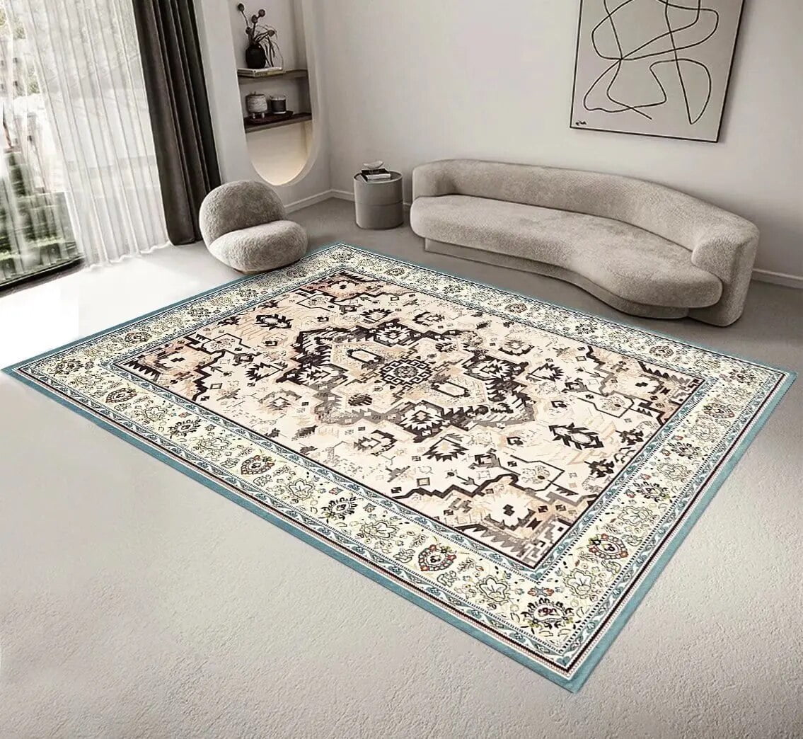 American Luxury Persian Carpet for Living Room Ethnic Retro Sofa Large ...
