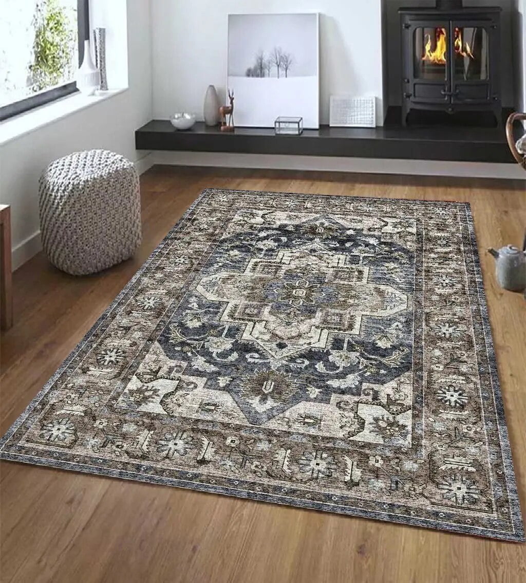 American Luxury Persian Carpet for Living Room Ethnic Retro Sofa Large ...