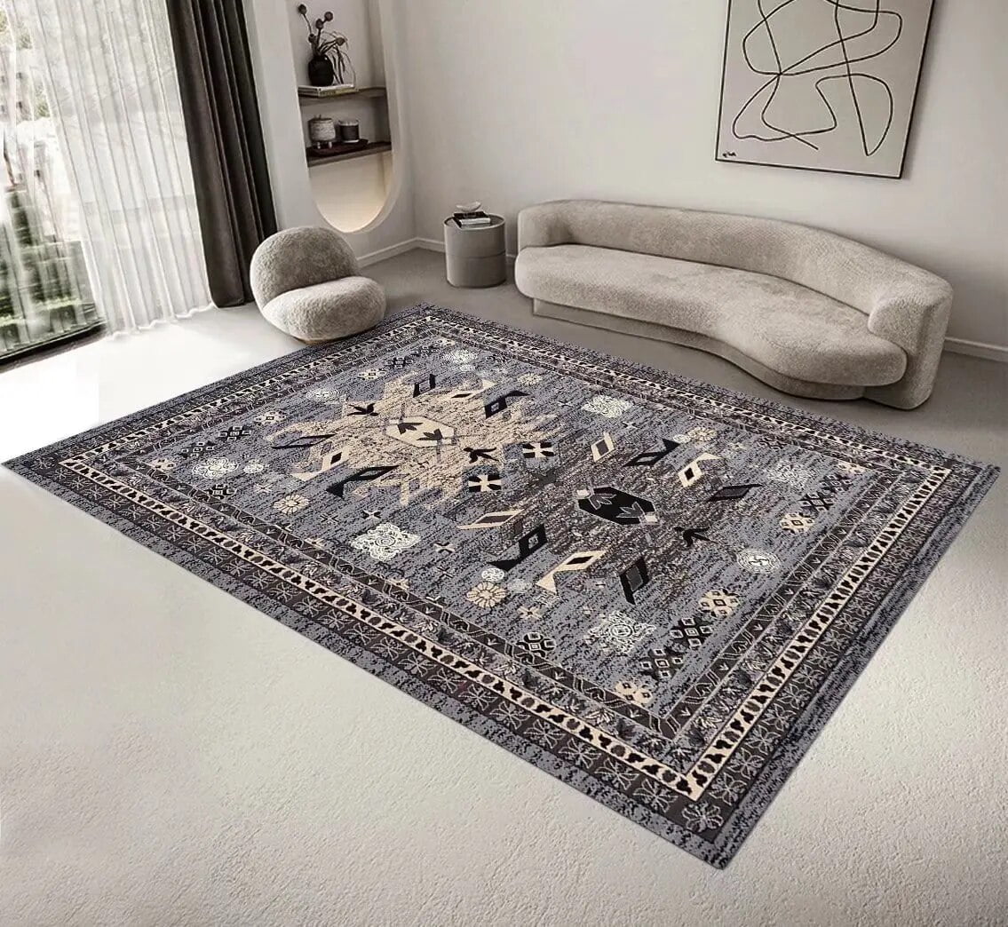 American Luxury Persian Carpet for Living Room Ethnic Retro Sofa Large ...