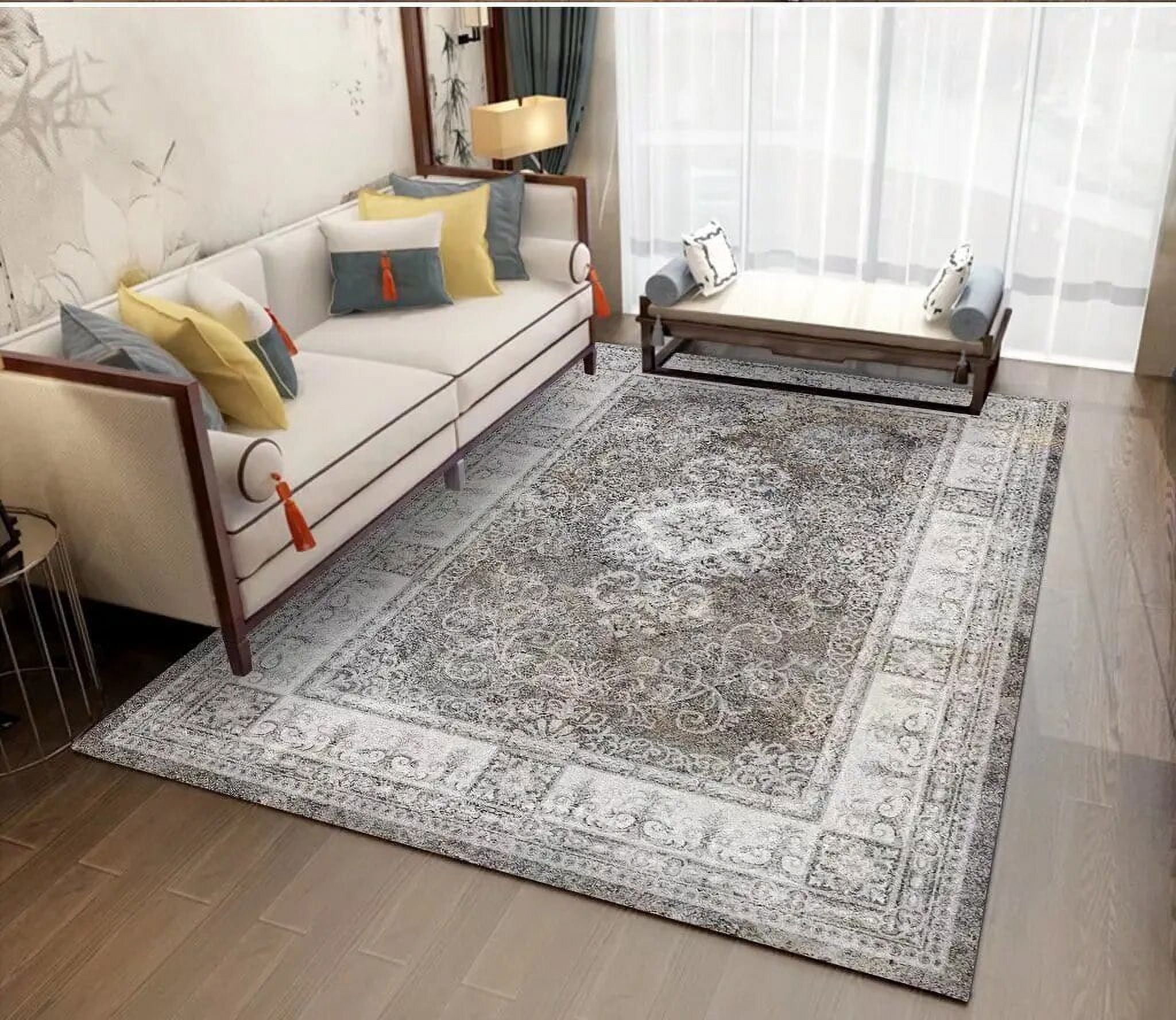 American Luxury Persian Carpet for Living Room Ethnic Retro Sofa Large ...