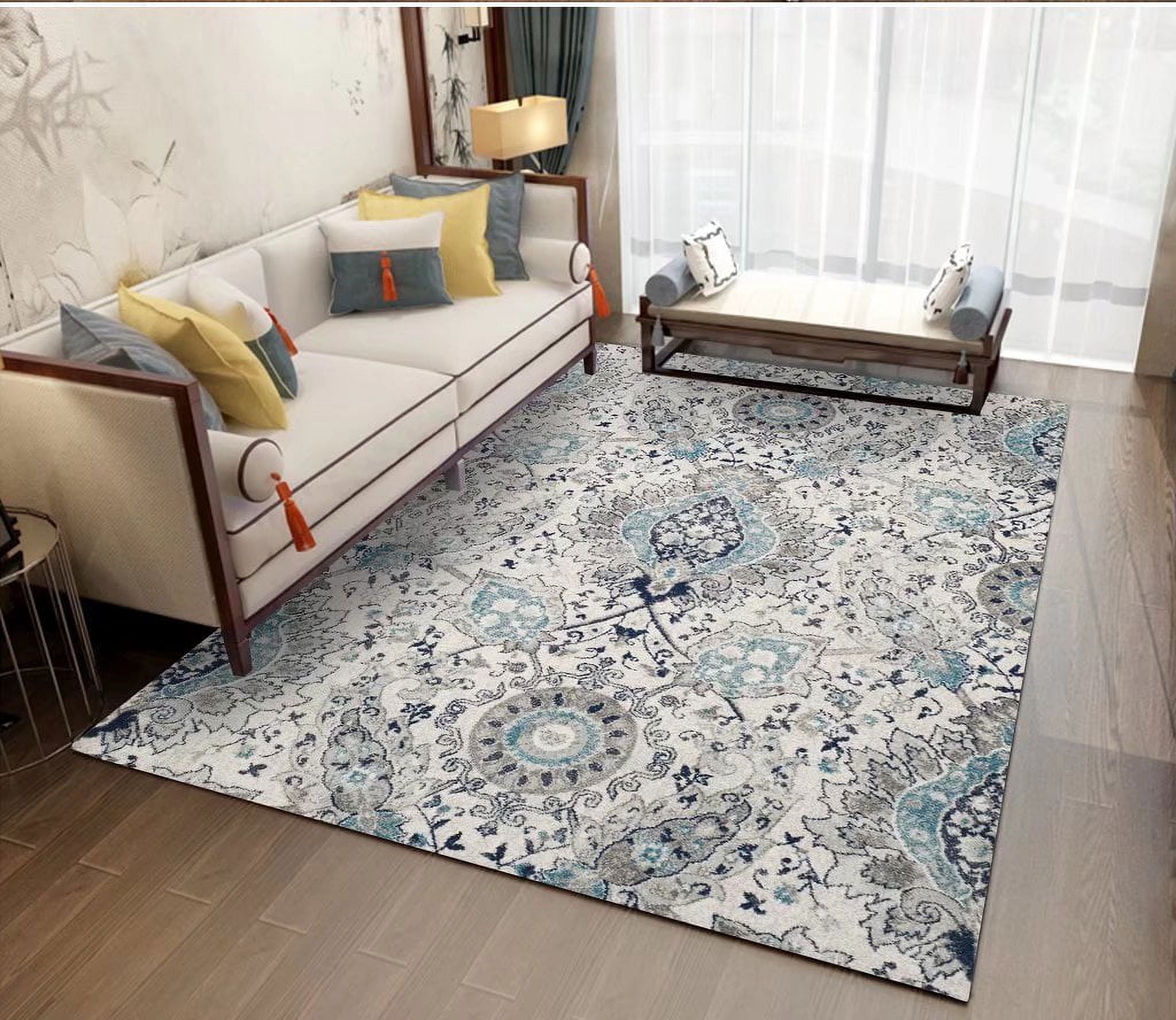 American Luxury Persian Carpet for Living Room Ethnic Retro Sofa Large ...