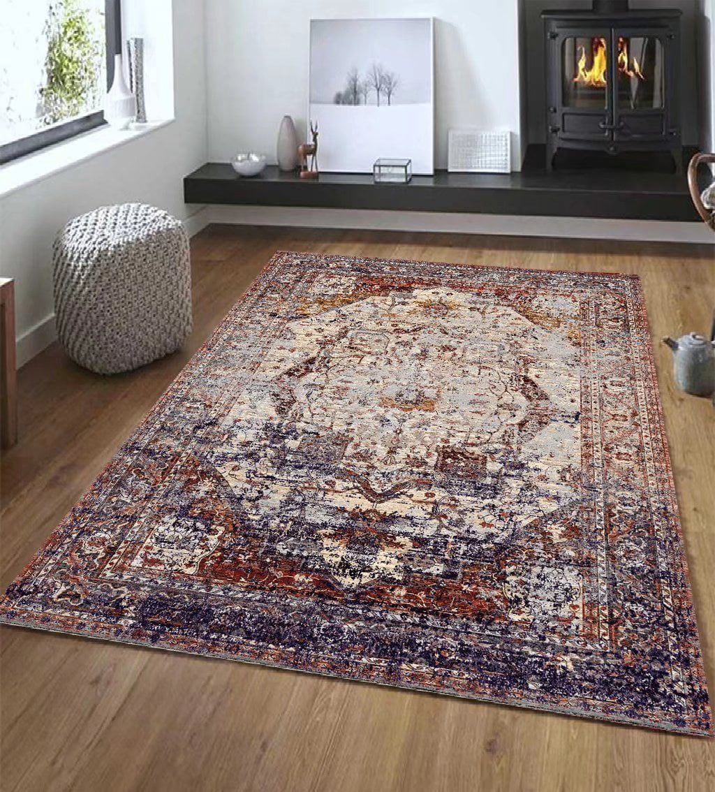 American Luxury Persian Carpet for Living Room Ethnic Retro Sofa Large ...