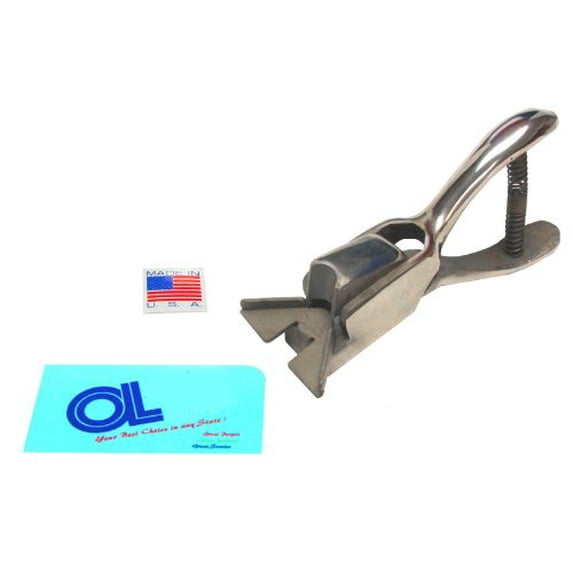 American Made 3/8-inch (10mm) Radius Round Corner Punch Cutter, Heavy ...