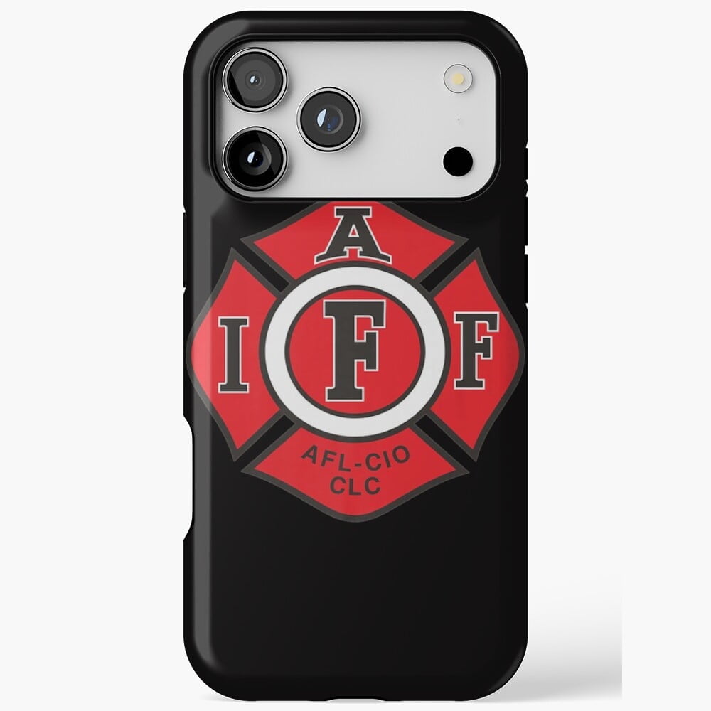American Made Firefighter IAFF Union Pride Case for iPhone 17 16 15 14 ...