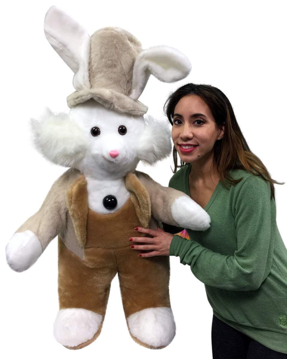 American Made Giant Stuffed Bunny Rabbit Wearing Tuxedo 4 Feet Tall ...