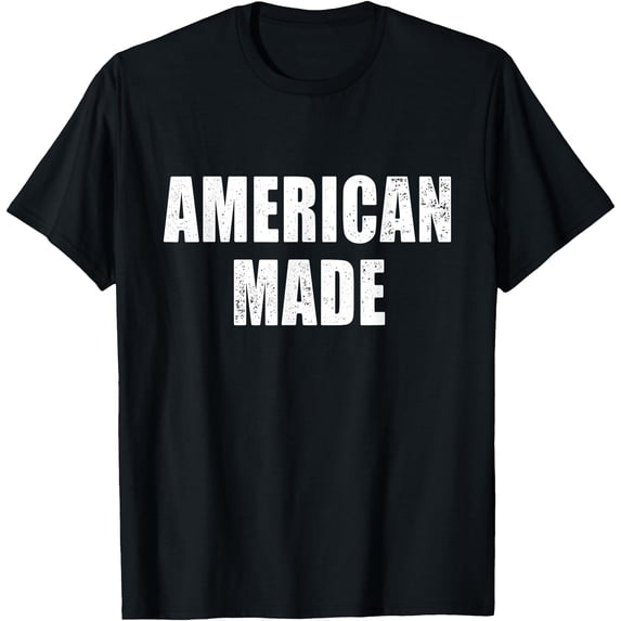 American Made Outfit Born In Usa Patriotic Slogan T-Shirt - Walmart.com