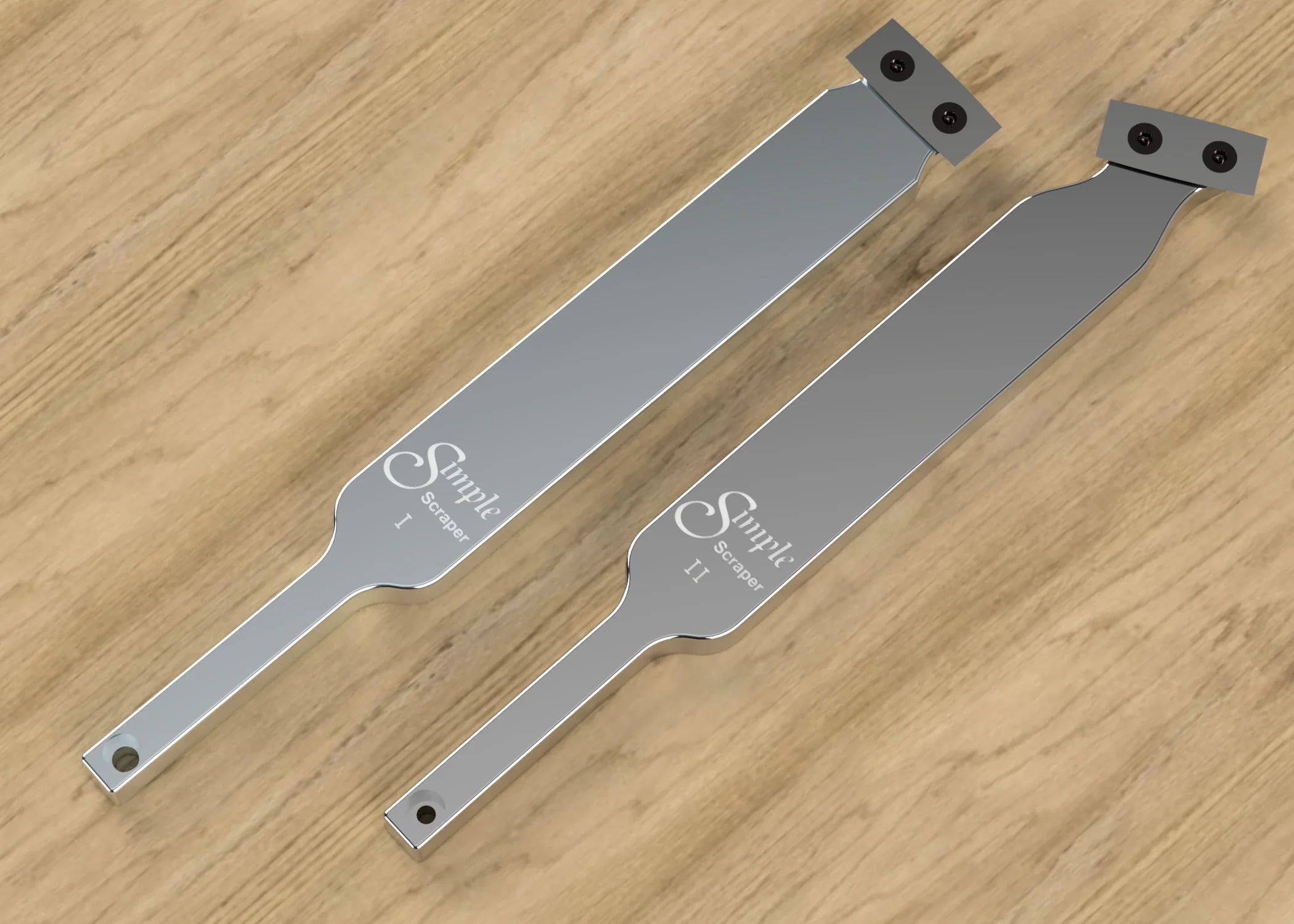 American Made Wide Carbide Scraper Tools for Woodturning, Simple ...