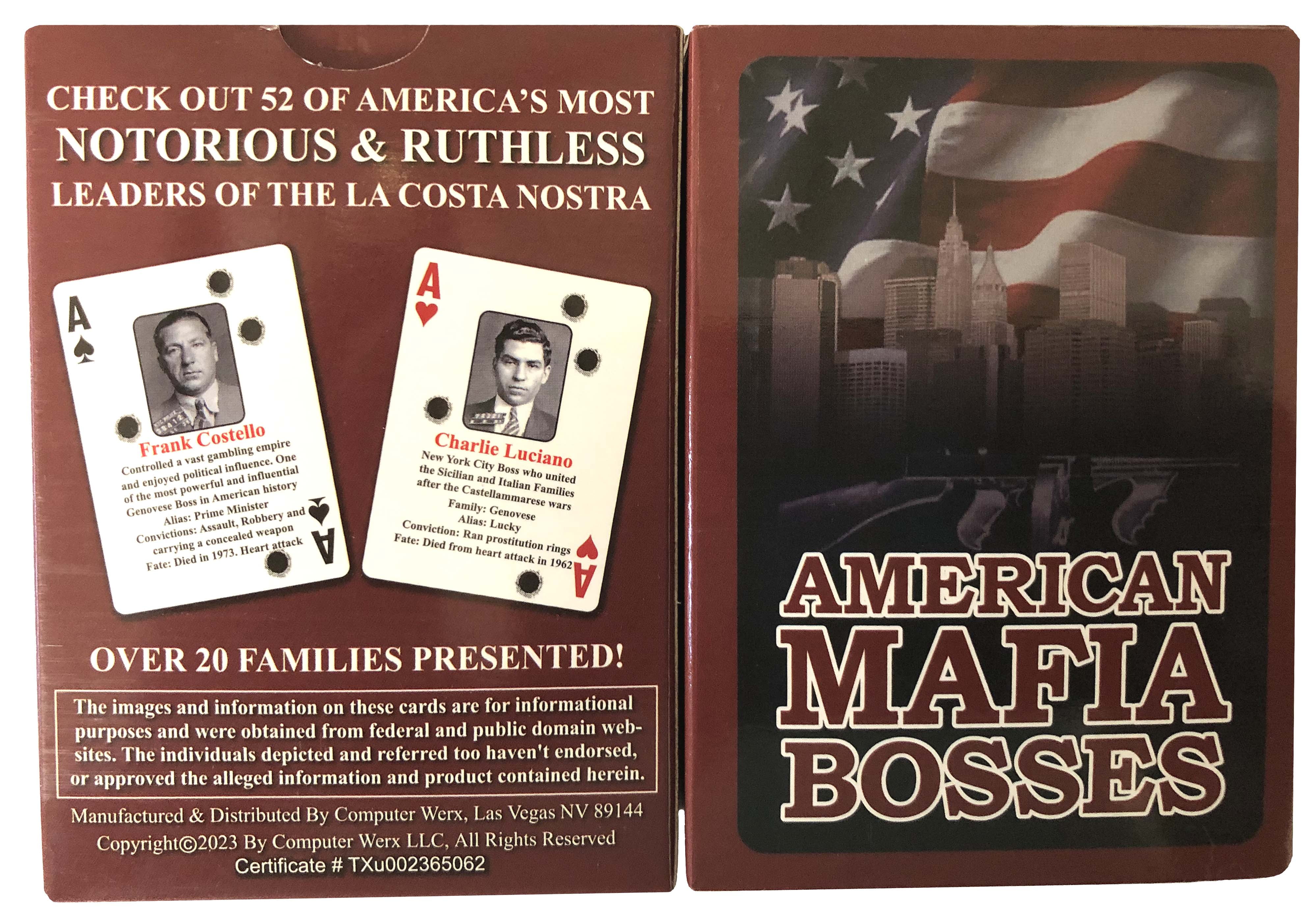 American Mafia Bosses Poker Playing Card Deck - Walmart.com