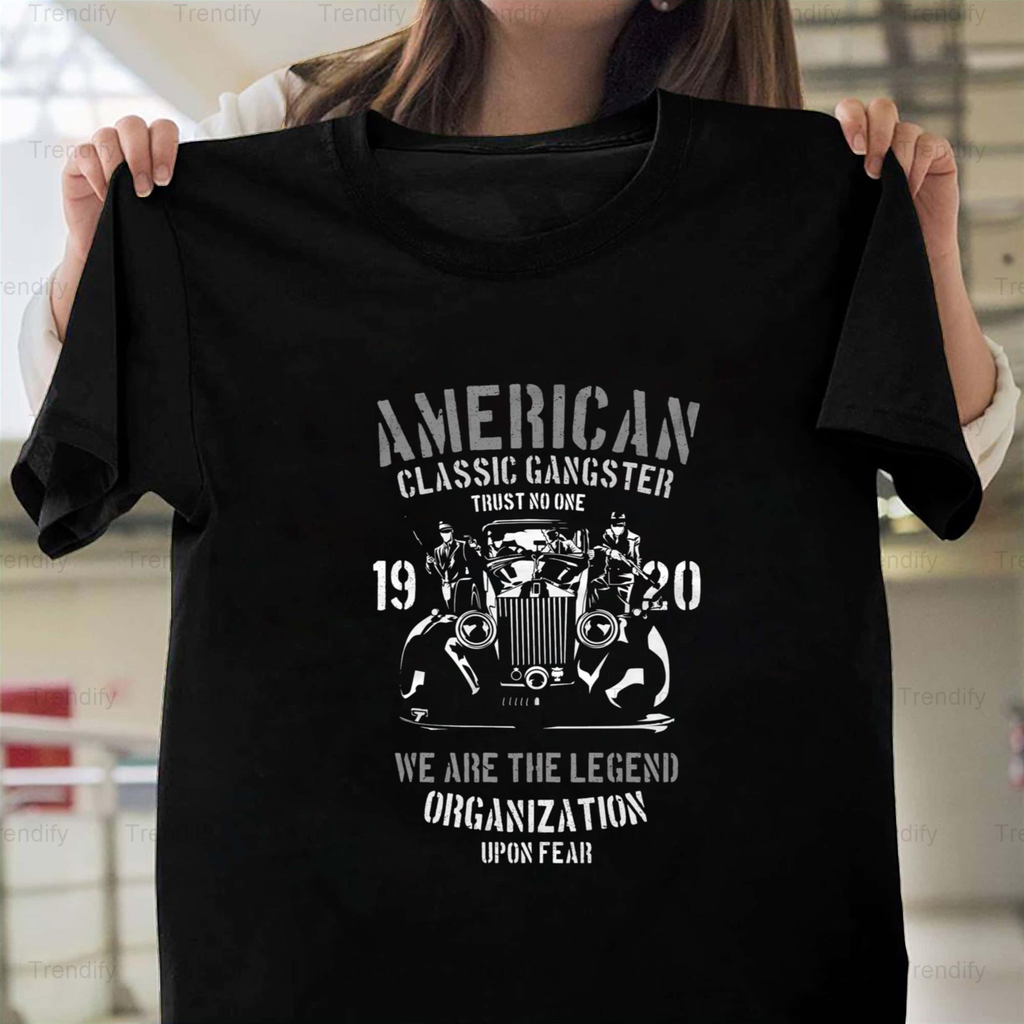 American Mafia Gangster Organization 1920s Mobster Graphic H38878 T ...