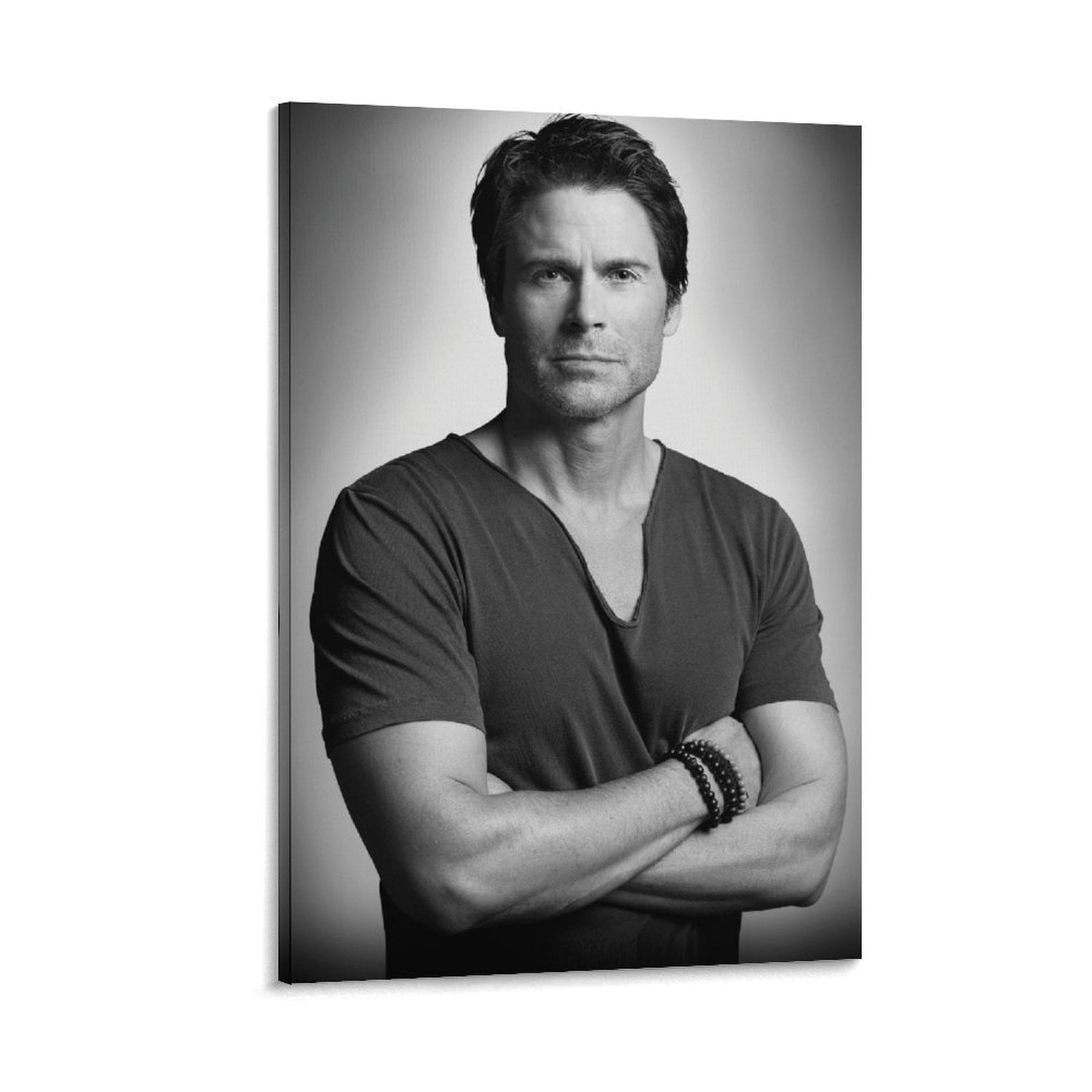 American Male Television Actors Rob Lowe Photo Retro Poster Artworks Canvas Poster Room ...