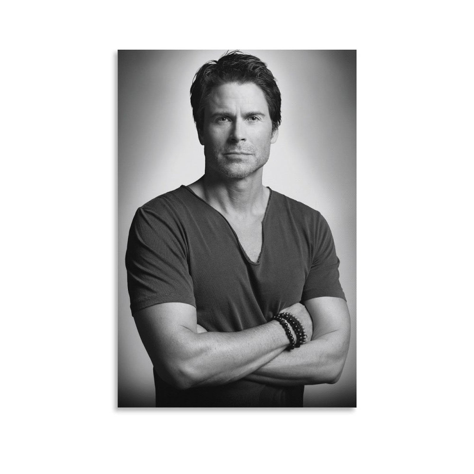 American Male Television Actors Rob Lowe Photo Retro Poster Picture ...