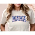 American Mama Tshirt Mama TShirt Retro Mama America tee 4th of July ...
