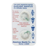 American Mantle White Gaslight Mantle - Walmart.com