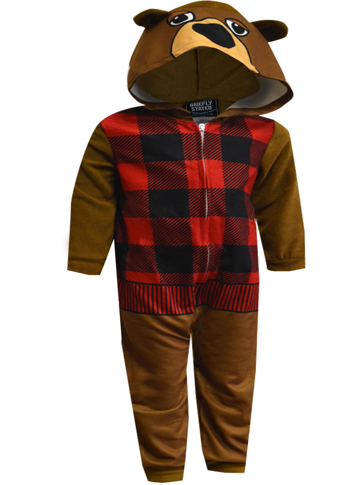 American Marketing Enterprises INC Boys Buffalo Bear Hooded Blanket ...