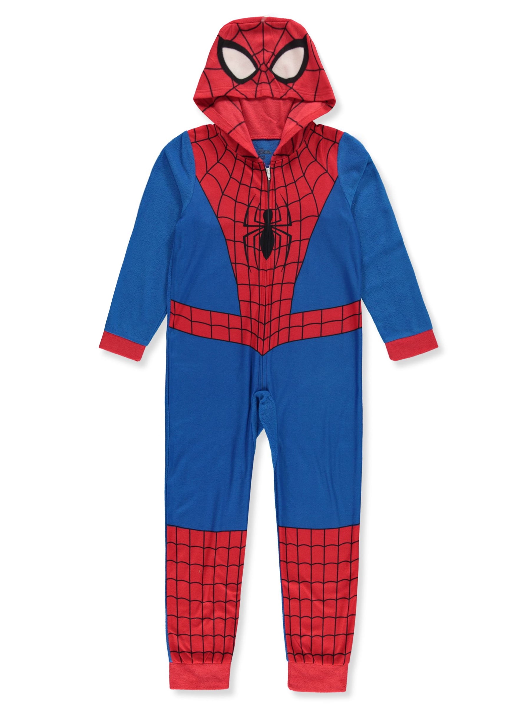 Spider-Man Boys' Micro Fleece Sleeper - red, 8 (Big Boys) - Walmart.com