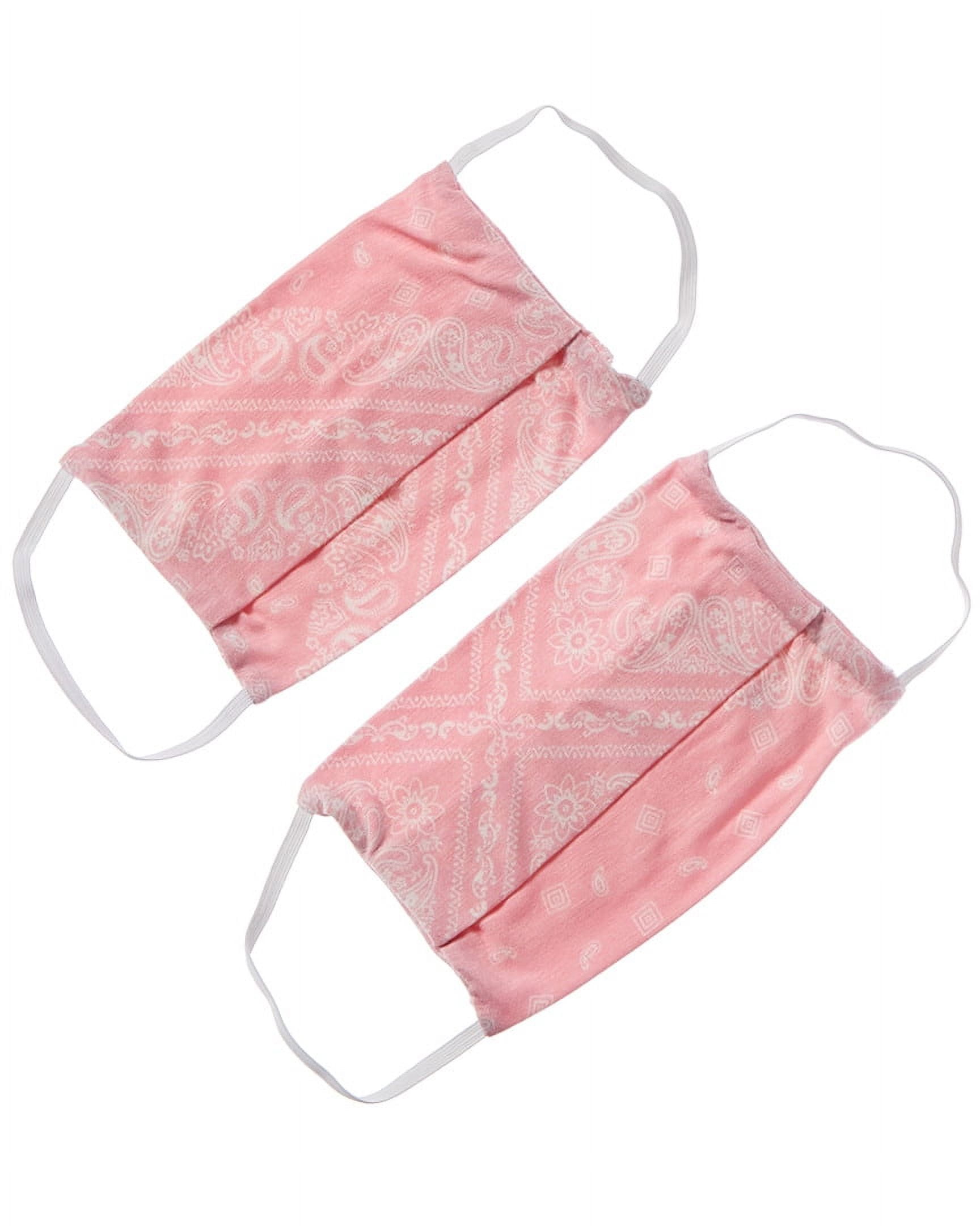 American Mask Project Set of 2 Cloth Face Mask, O/S, Pink - Walmart.com
