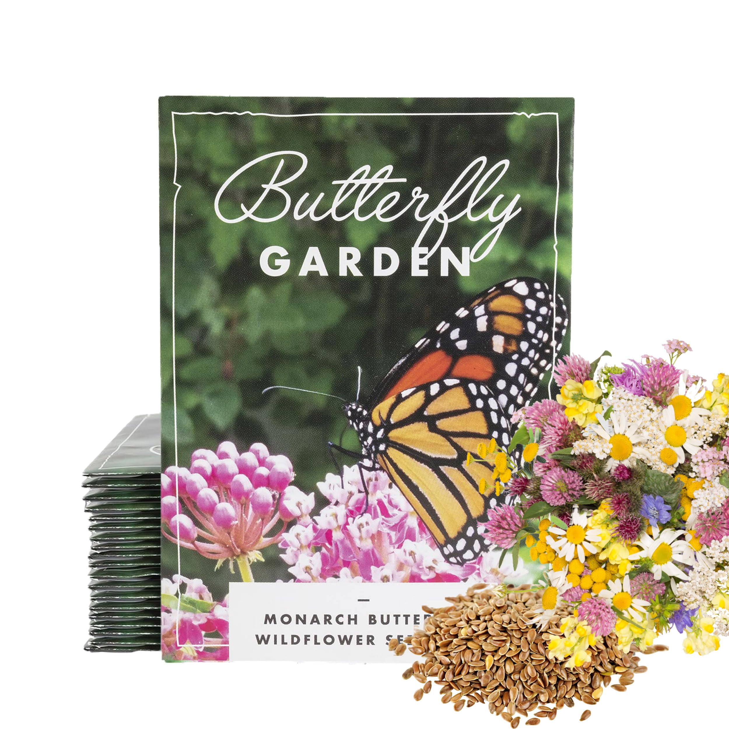 American Meadows Wildflower CORNET Seed Packets ''Butterfly Garden ...