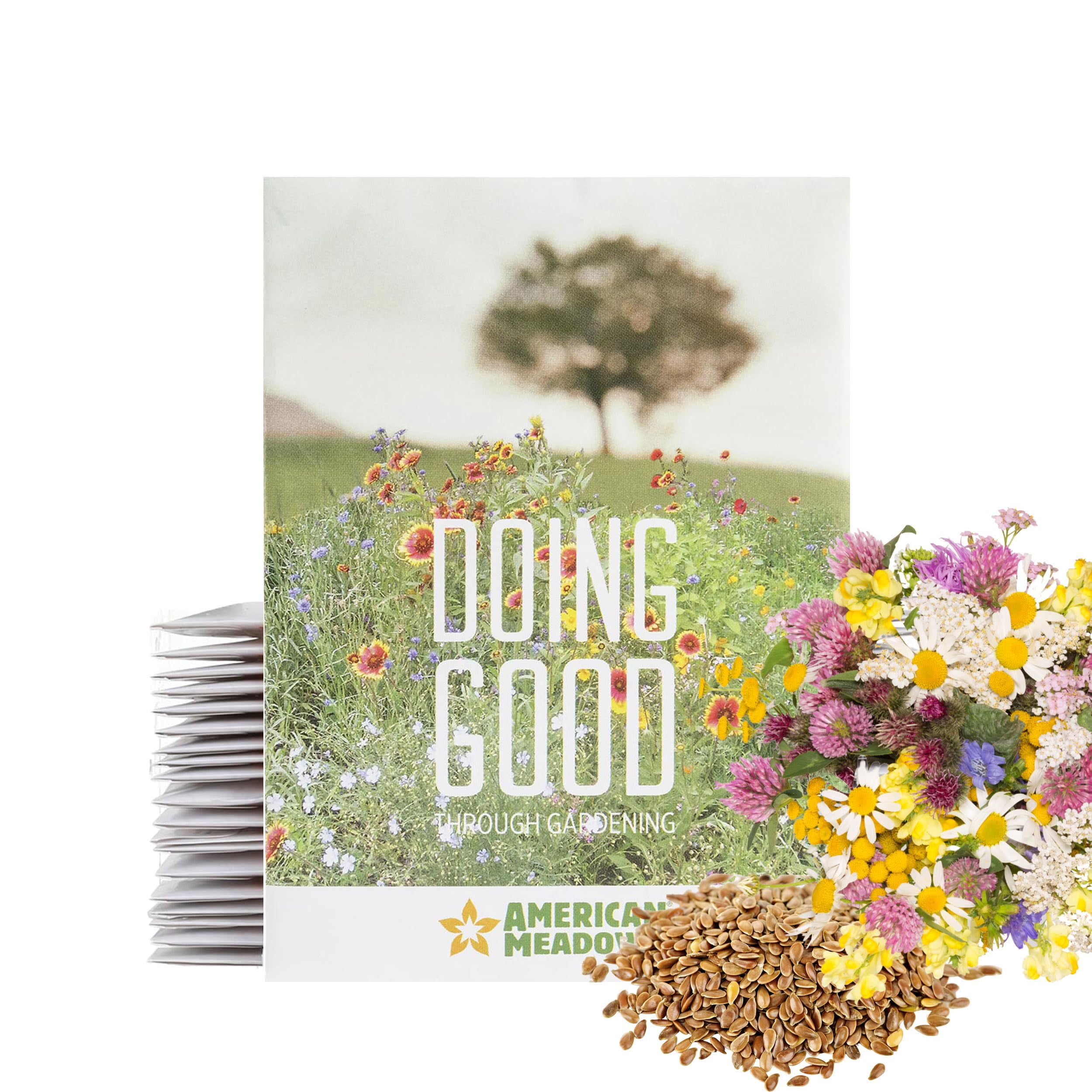 American Meadows Wildflower Seed Packets ''Doing Good Through Gardening ...