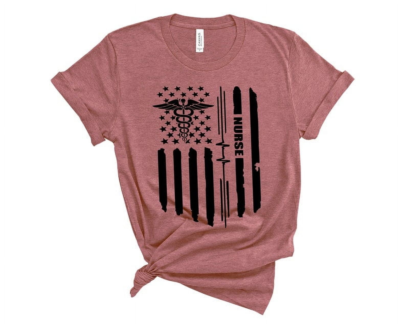American Medical Montage Shirt, Nurse Superhero Tee, Nurse Week Shirt ...